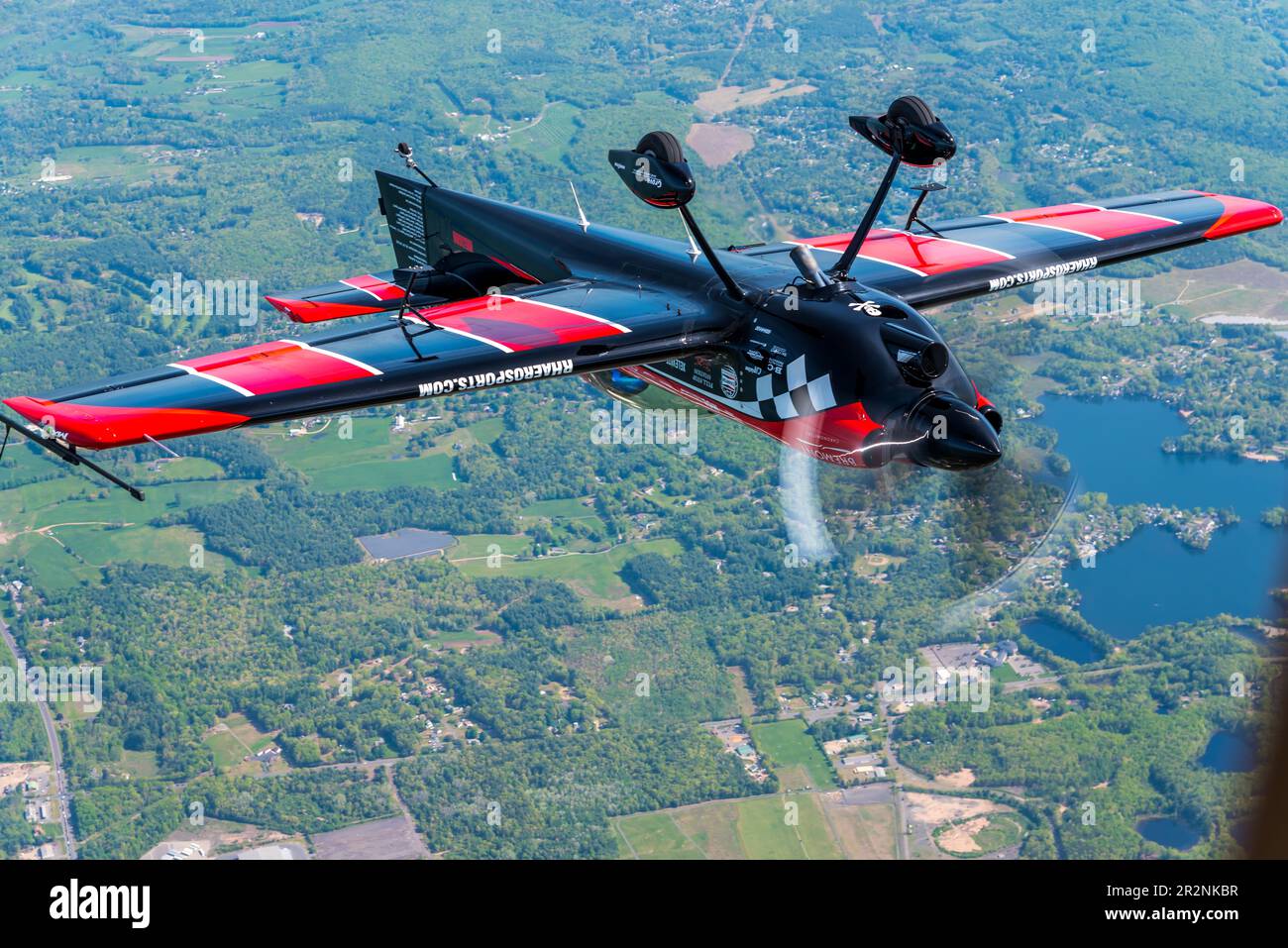 Air to air photos of Rob Holland flying in his MXS-RH Stock Photo - Alamy