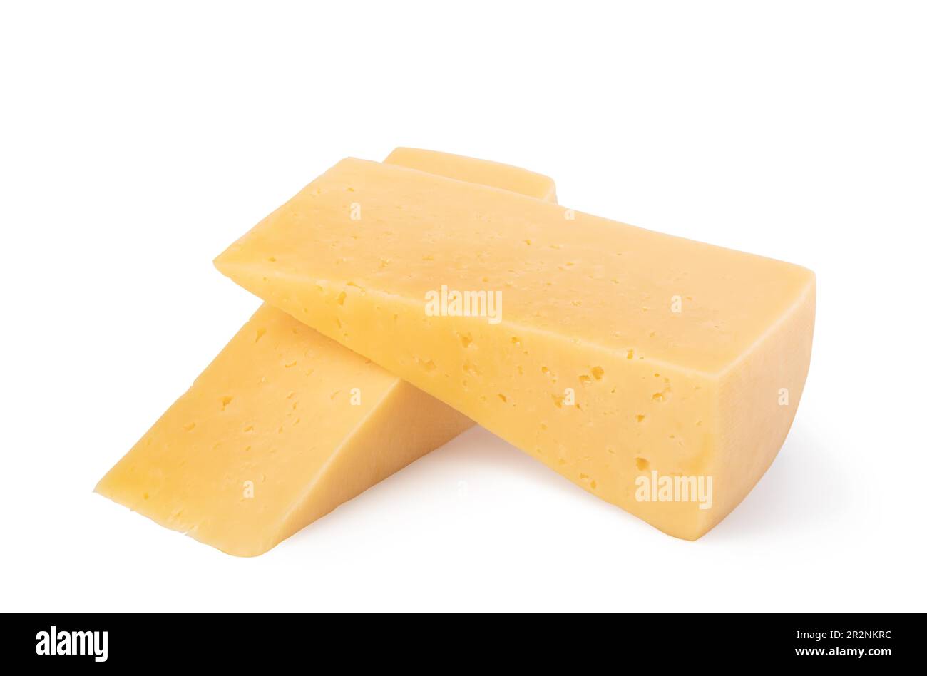 cheeses isolated on white background Stock Photo - Alamy