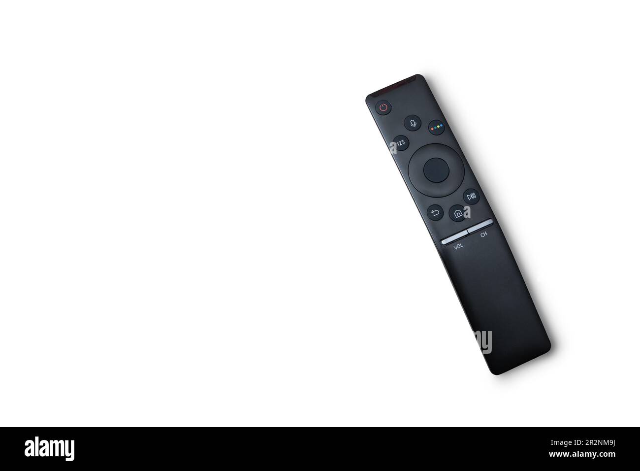 Remote control for TV on a white Stock Photo - Alamy