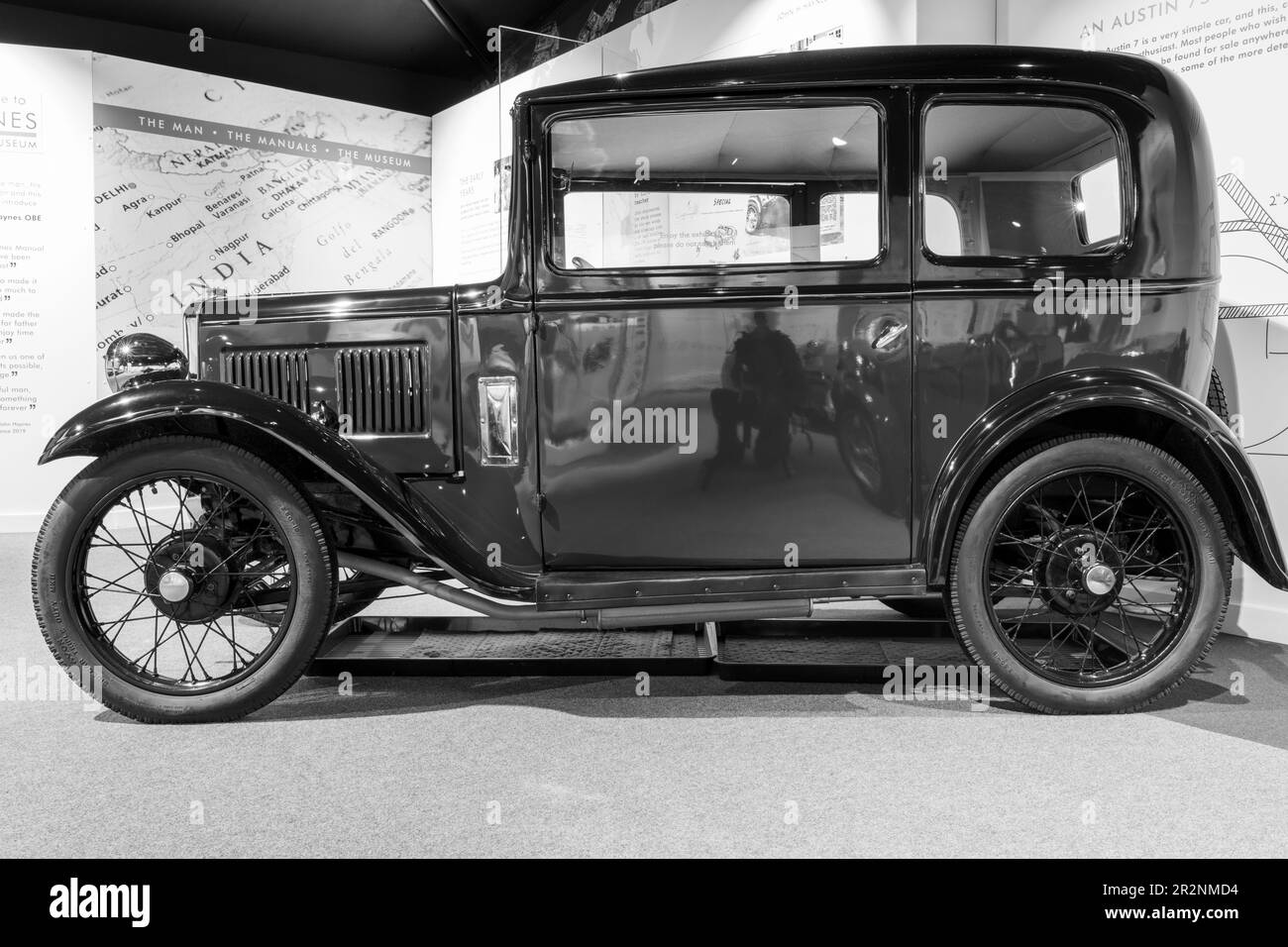 Sparkford.Somerset.United Kingdom.March 26th 2023.A 1934 Austin 7 ...