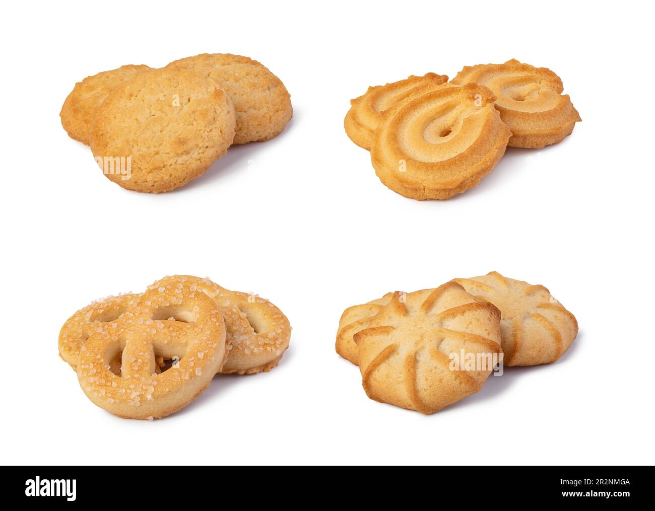 cookies isolated on white background Stock Photo - Alamy