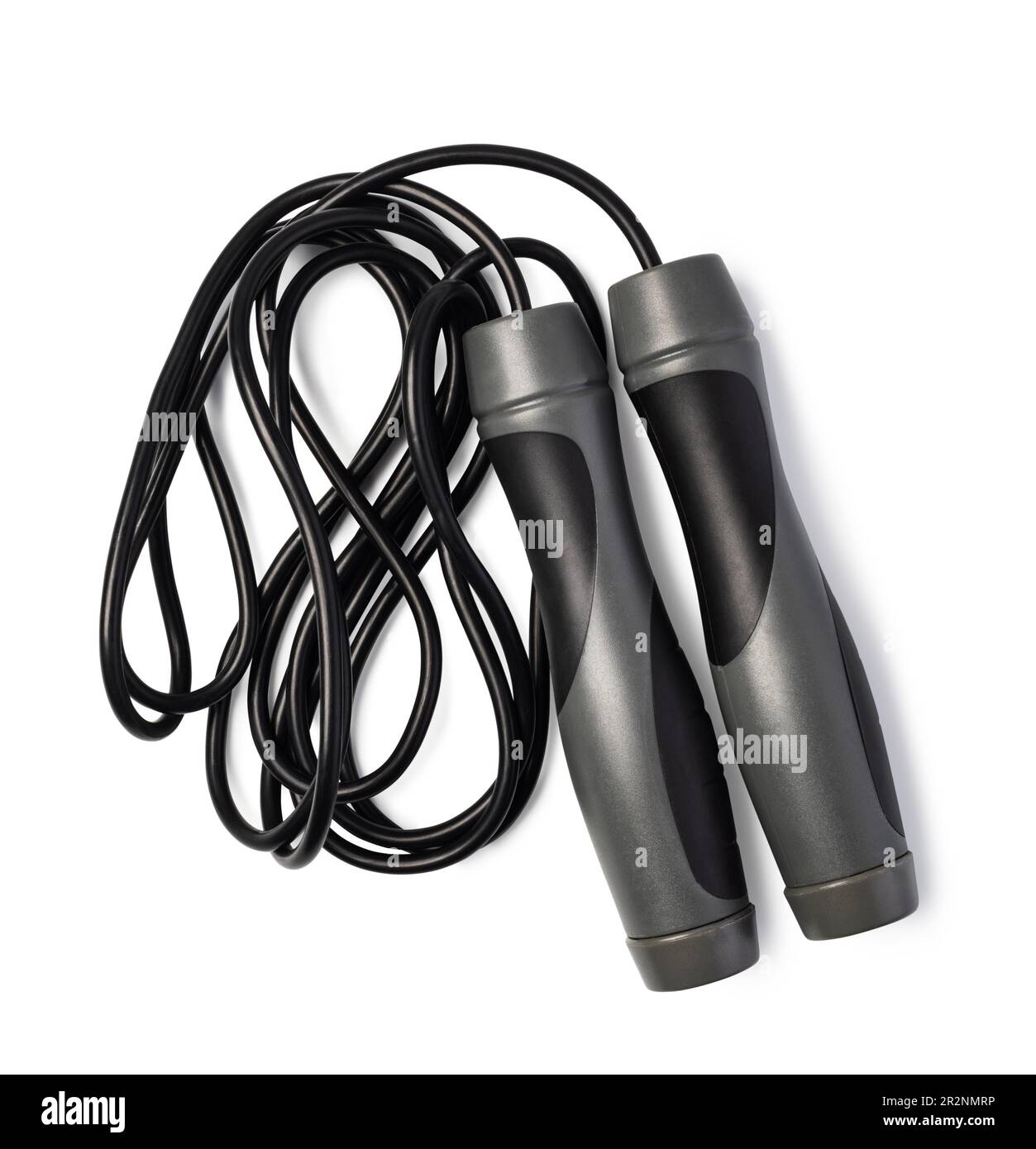 Jumping rope on white background Stock Photo - Alamy