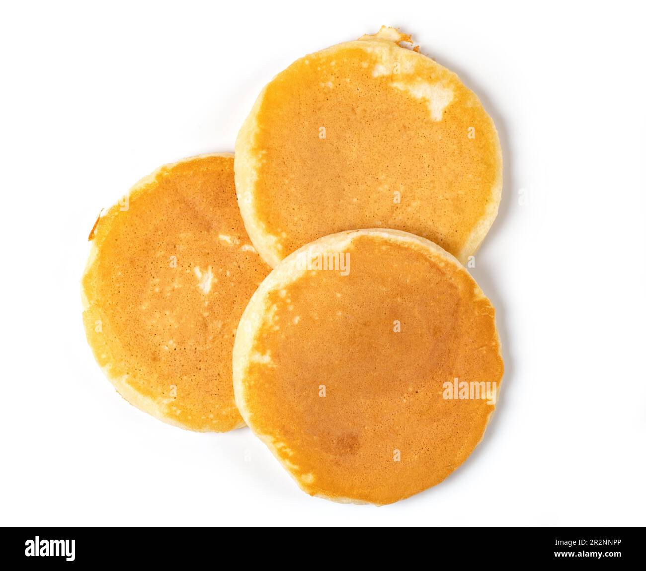 Close up tasty pancakes Cut Out Stock Images & Pictures - Alamy