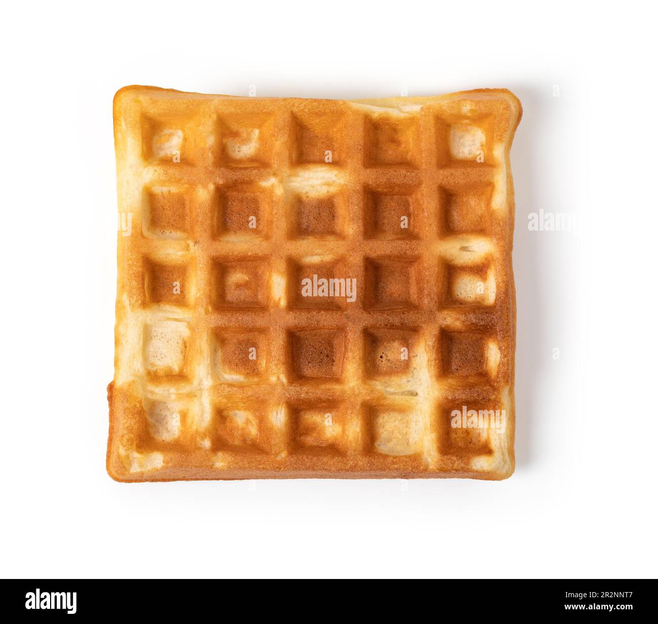 viennese waffles isolated on white background Stock Photo - Alamy