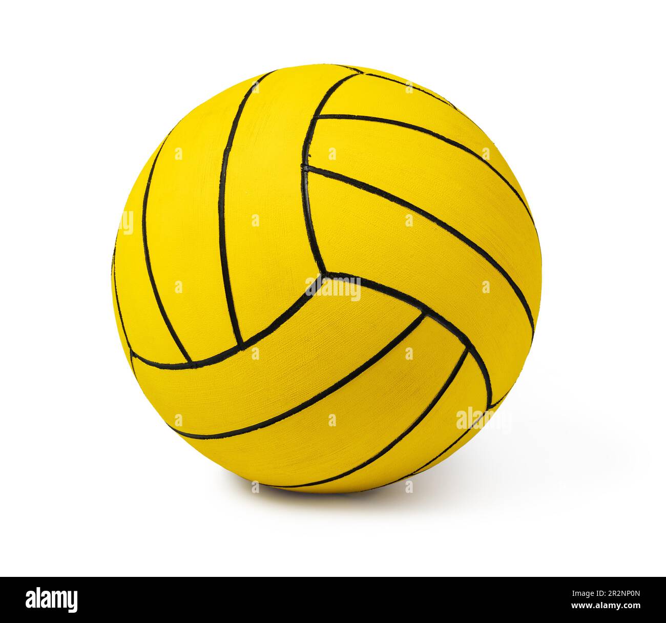Water Polo Ball Isolated on White Background Stock Photo - Alamy