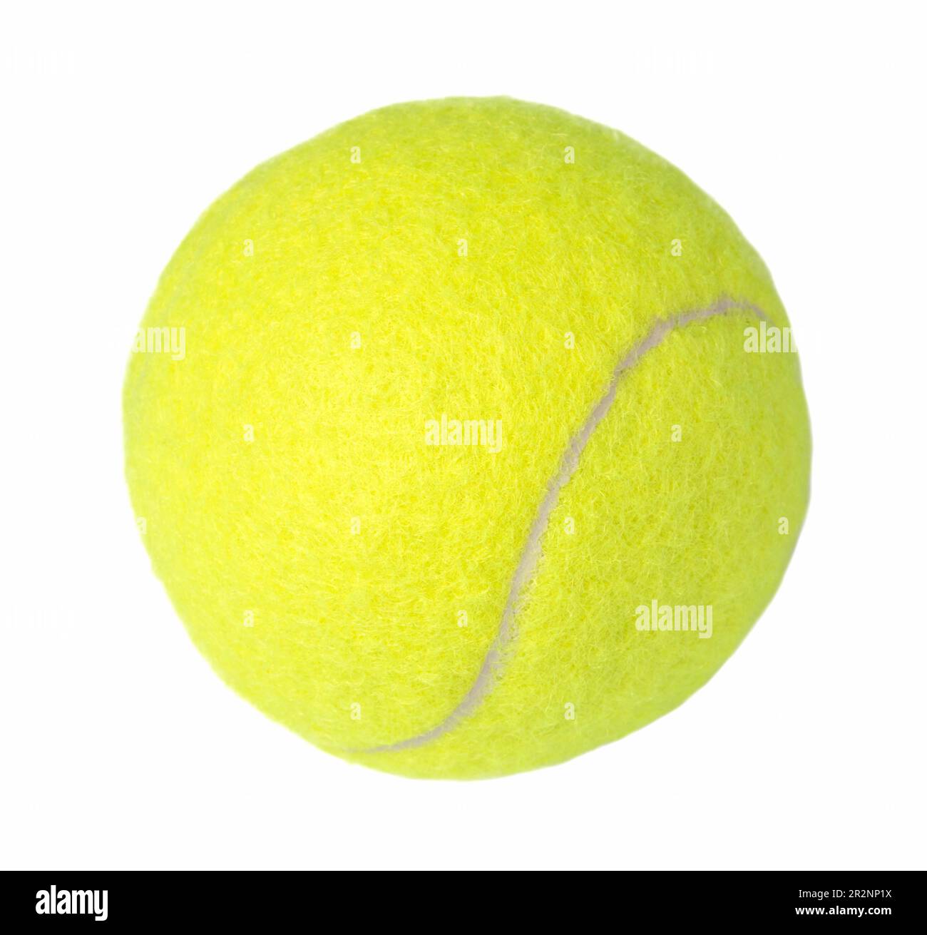 Tennis ball isolated on white background Stock Photo - Alamy