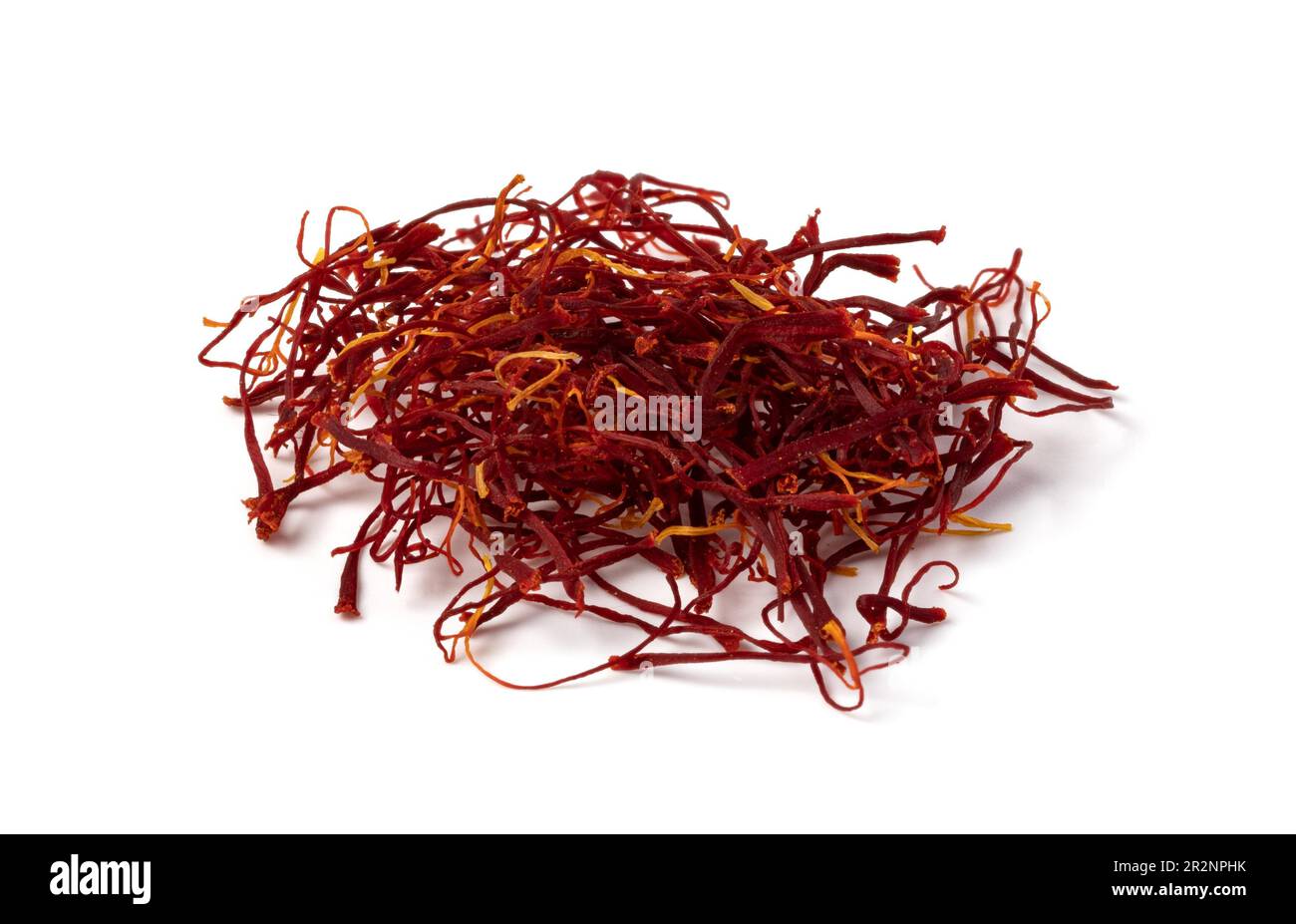 Dried flowers saffron spice Cut Out Stock Images & Pictures - Alamy