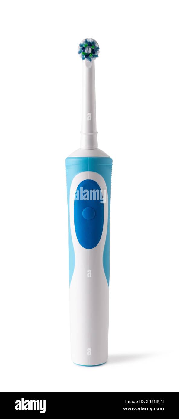 Electric Toothbrush on a white background Stock Photo - Alamy