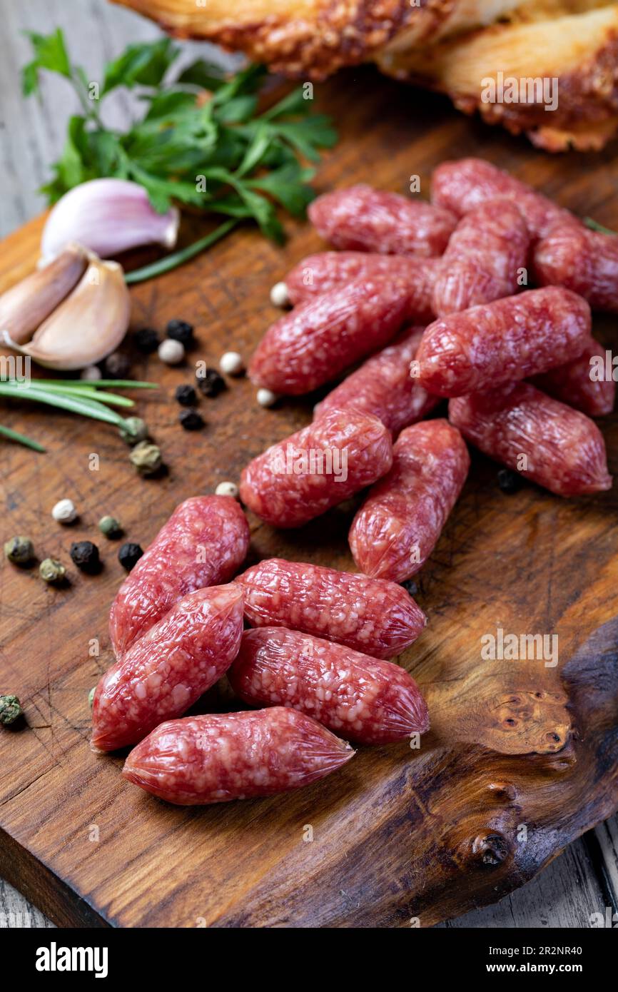 Mini sausages hi-res stock photography and images - Alamy