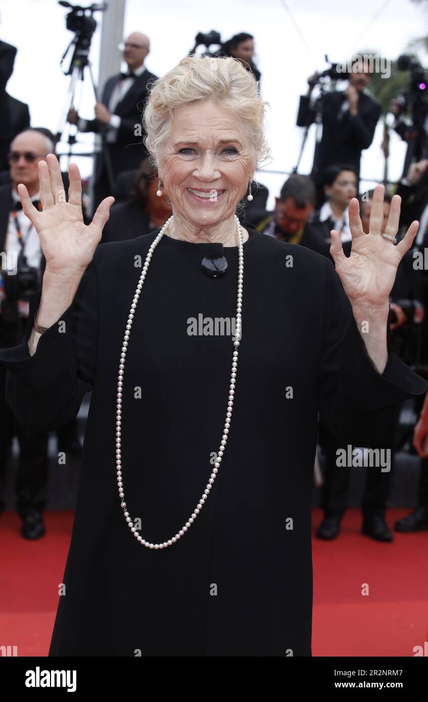 Liv Ullmann attends the "The Zone Of Interest" red carpet during the ...