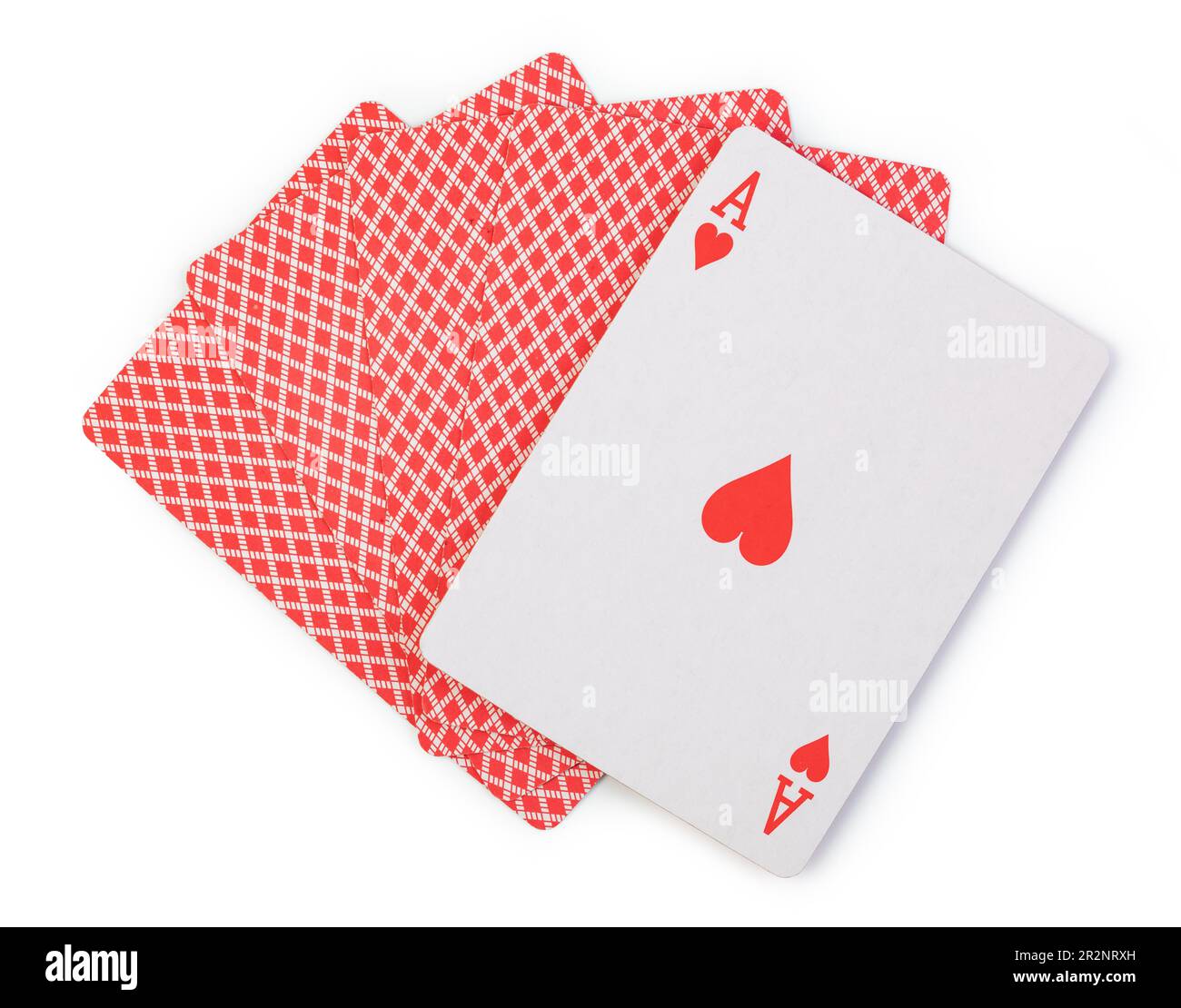playing cards isolated on white background Stock Photo - Alamy