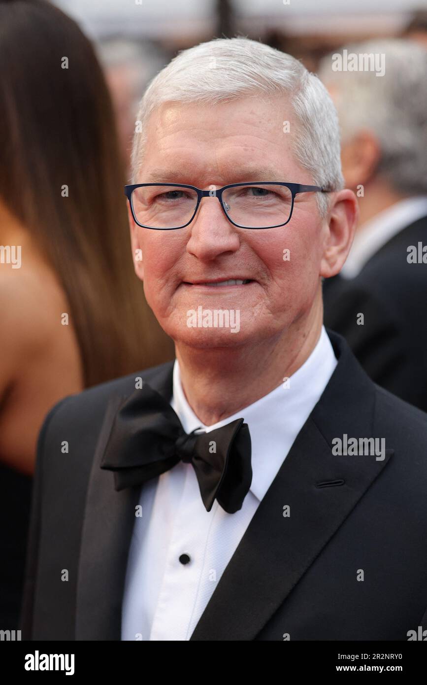 Cannes, France. 20th May, 2023. Tim Cook attending the "Killers Of The ...