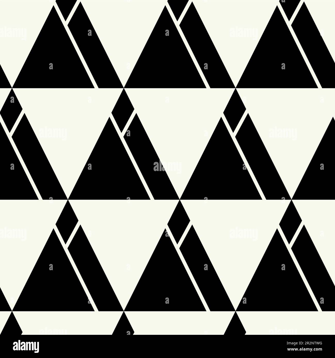 Vector monochrome geometric pattern in simple graphic design. Fashion ...