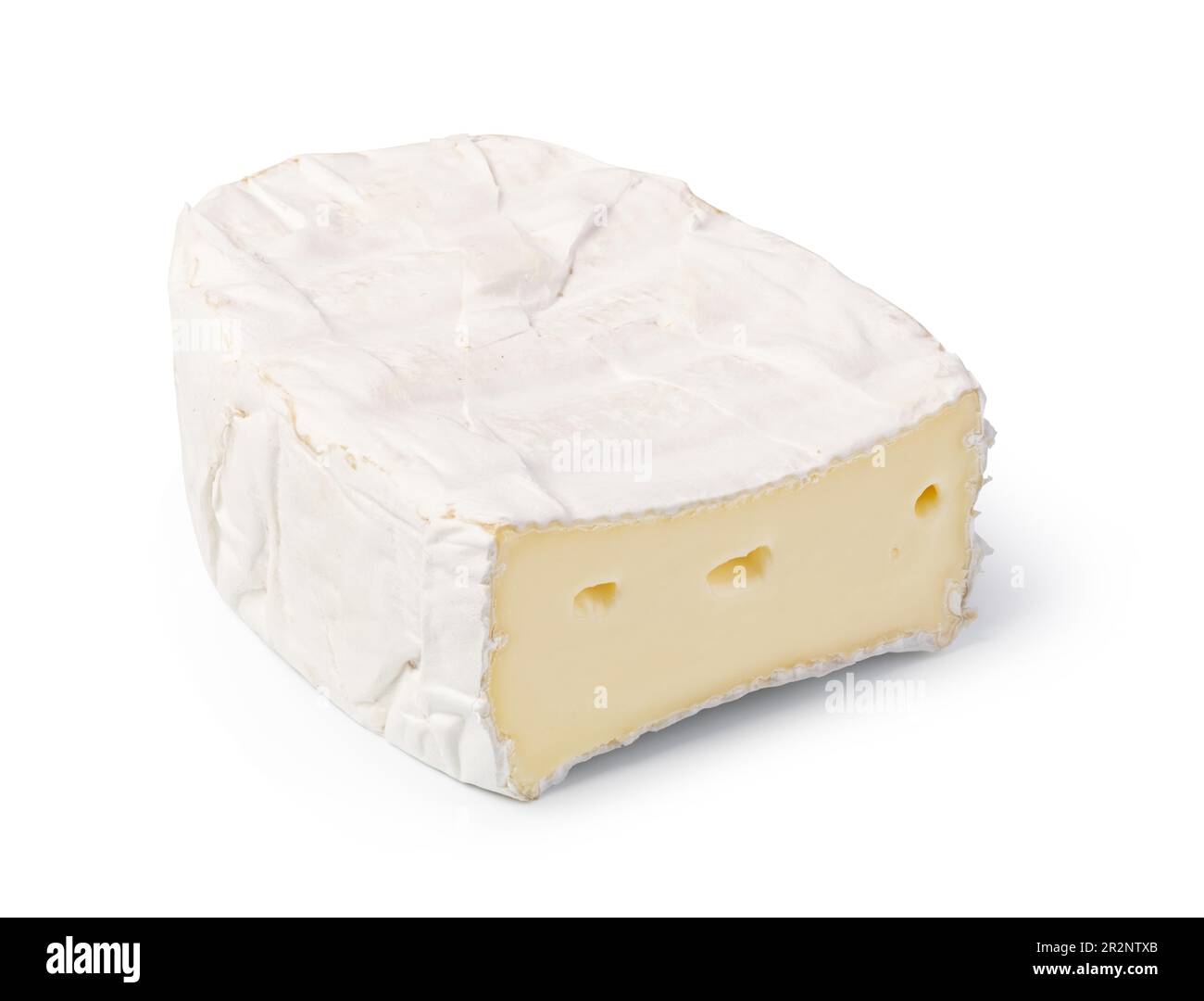 cheese brie isolated on a white background Stock Photo - Alamy