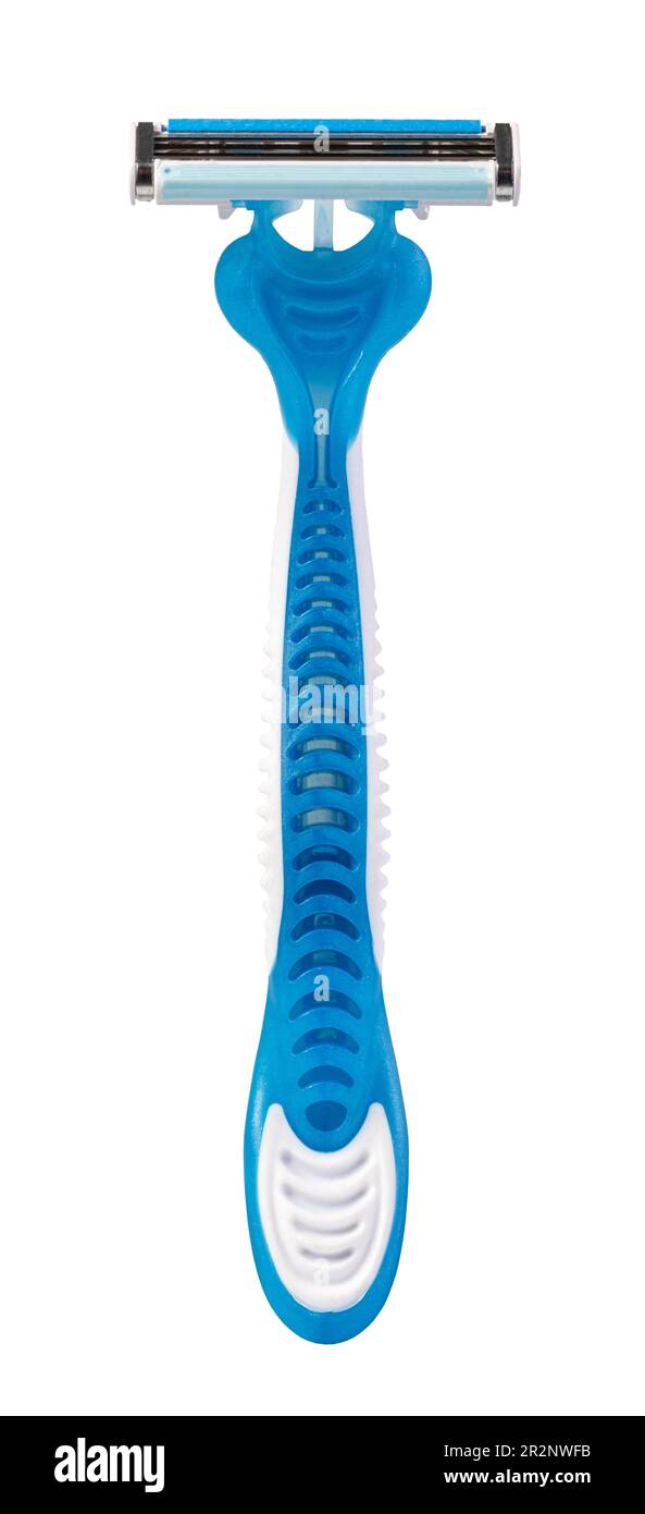 Shaving razor instrument isolated on a white background Stock Photo - Alamy