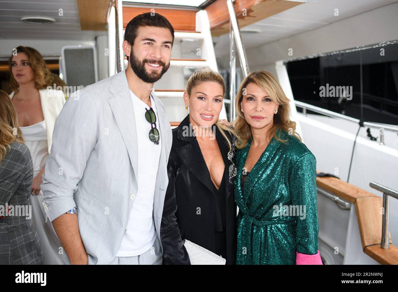 Cannes, France. 20th May, 2023. Alvaro Nunez, Hofit Golan, Ronit ...