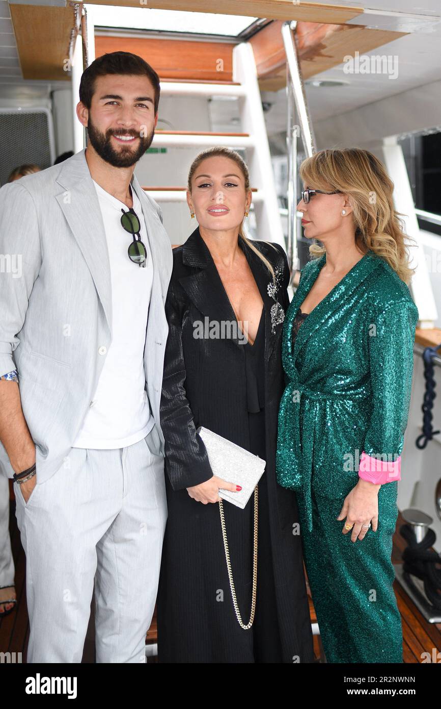 Cannes, France. 20th May, 2023. Alvaro Nunez, Hofit Golan, Ronit ...