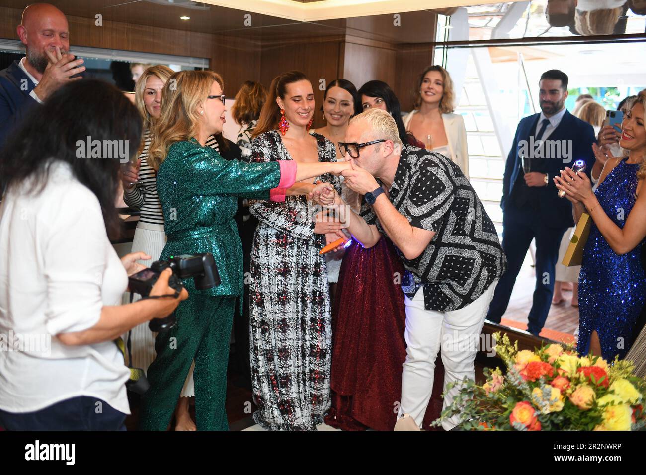 Cannes, France. 20th May, 2023. William Arlotti, Ronit Raphael ...