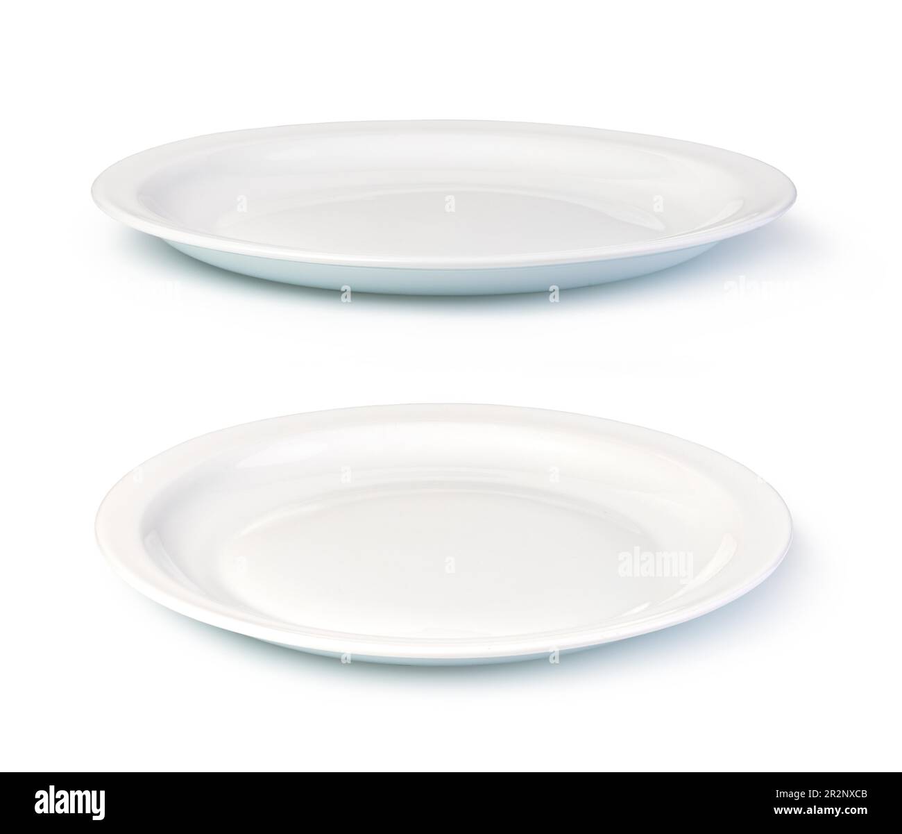 Food plate white background hi-res stock photography and images - Alamy