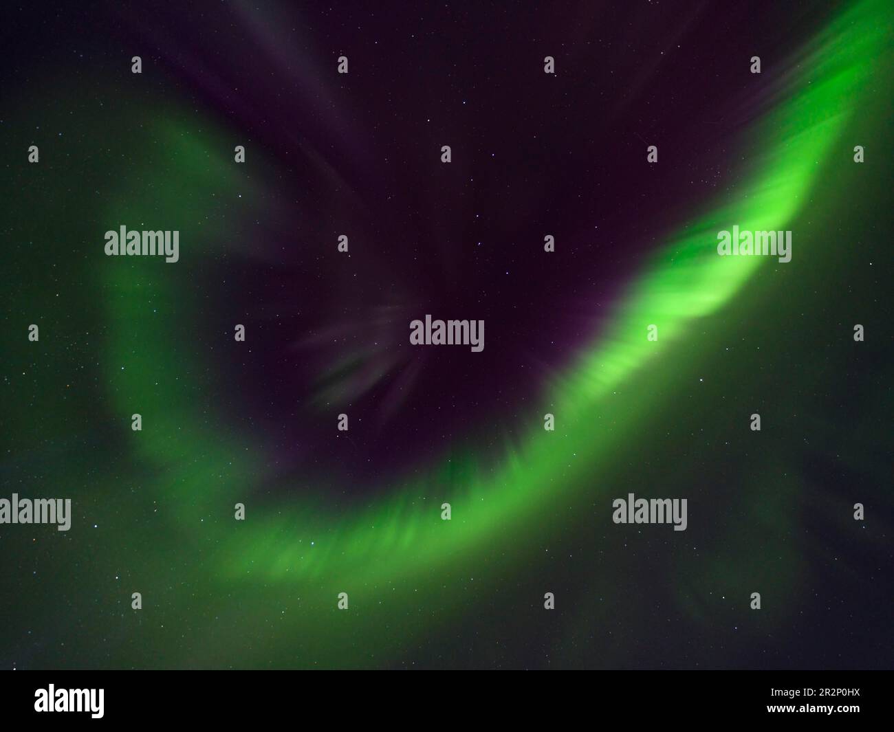 Aurora Astronomy Flag Pole