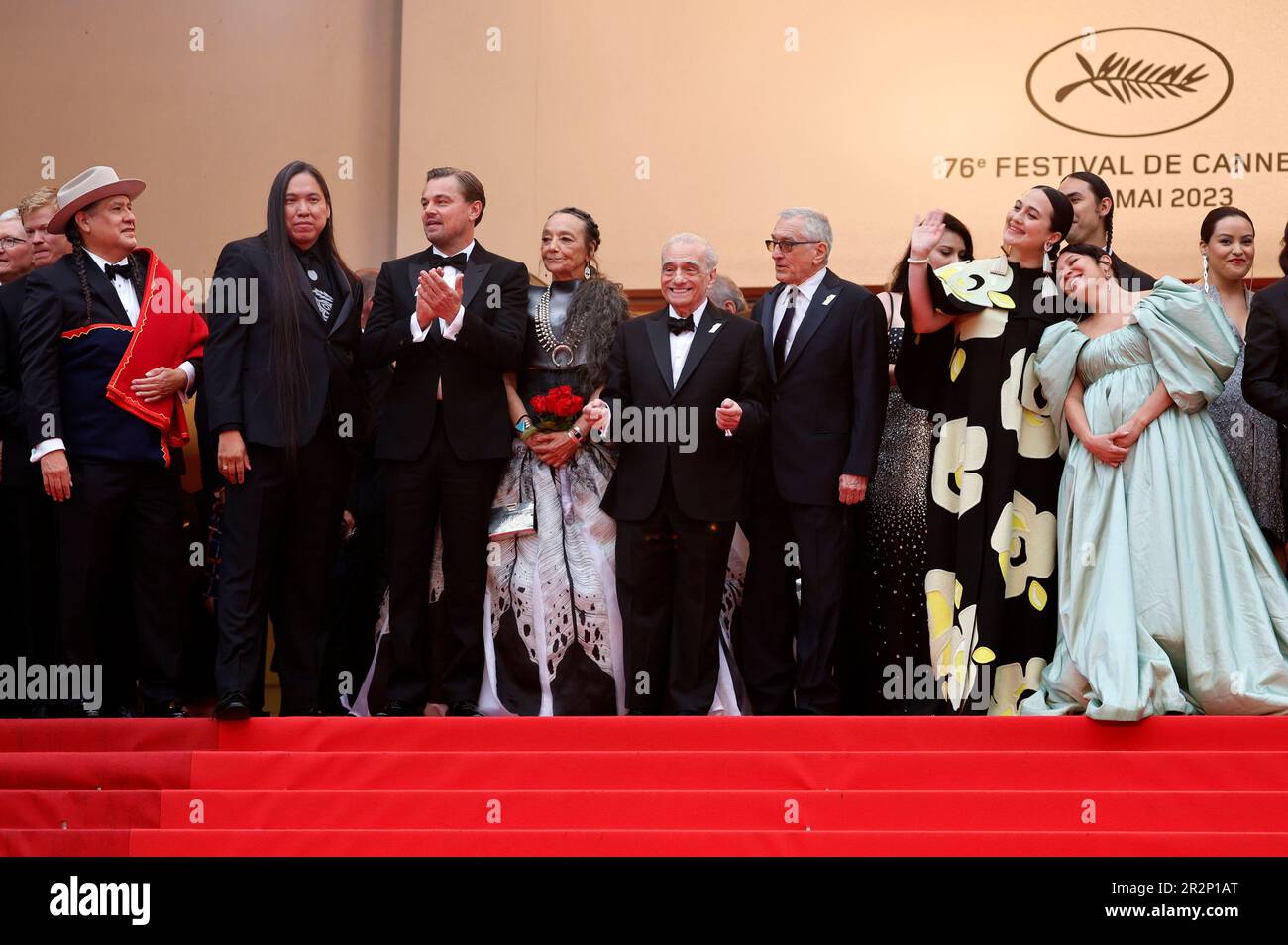 Cannes, Frankreich. 20th May, 2023. Yancey Red Corn, William Belleau ...