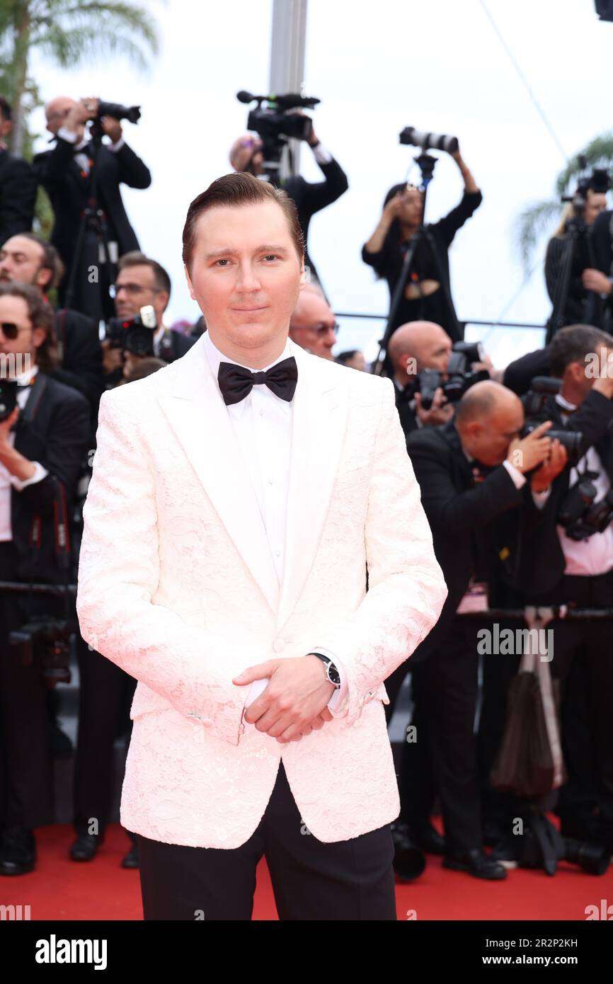 Cannes, France. 20th May, 2023. Paul Dano attends the "Killers Of The Flower Moon" red carpet at ...