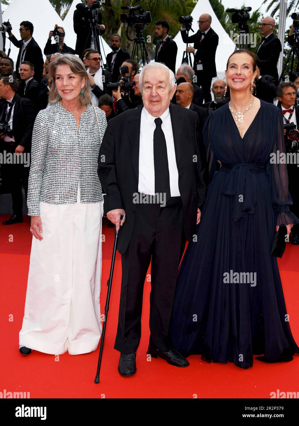 Cannes, France. 20th May, 2023. 76th Cannes Film Festival 2023, evening ...