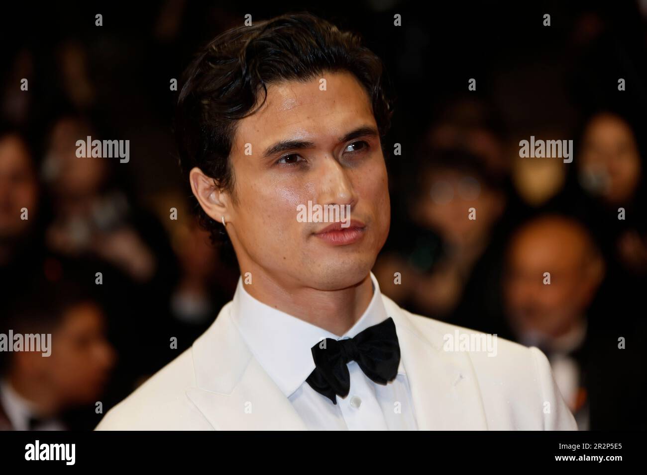 Charlie Melton poses for photographers upon arrival for the premiere of ...