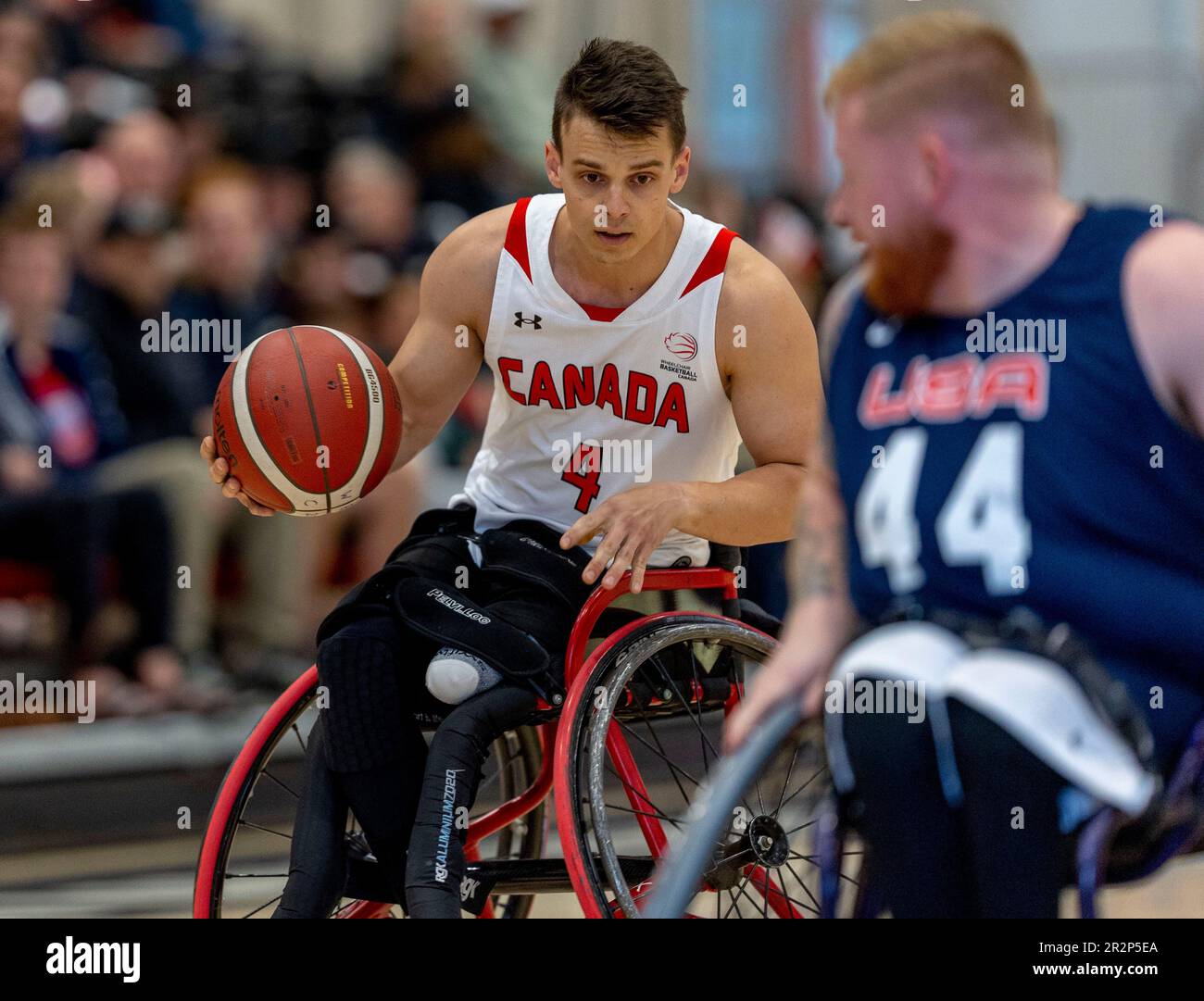 Ottawa, Canada. 20 May 2023. Nik Goncin (4) of Team Canada in a Canada v USA international ...