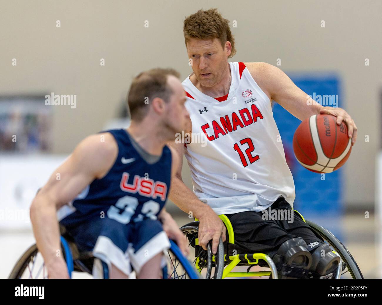 Ottawa, Canada. 20 May 2023. Pat Anderson (12) of Team Canada in a ...