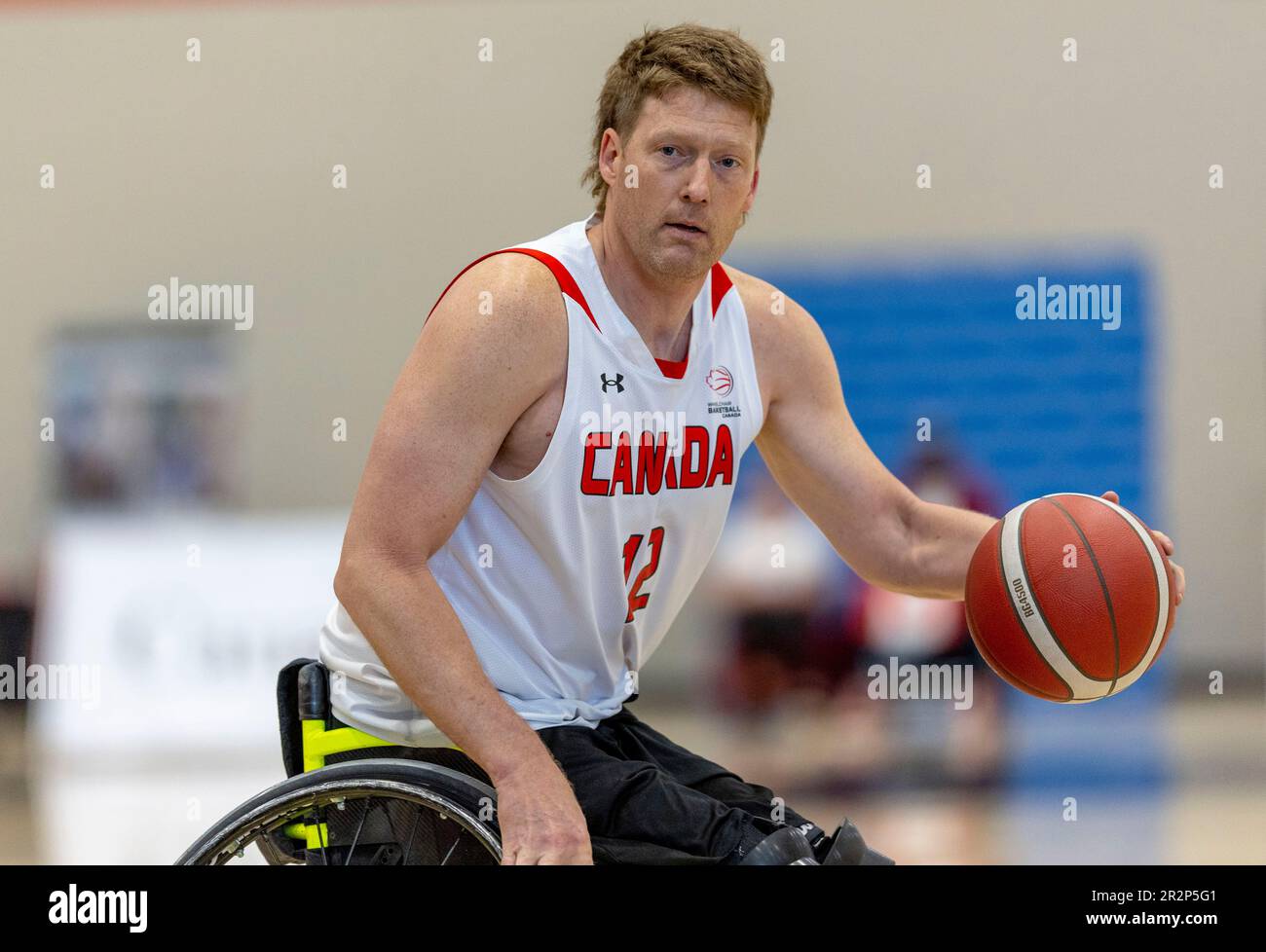 Ottawa, Canada. 20 May 2023. Pat Anderson (12) of Team Canada in a ...