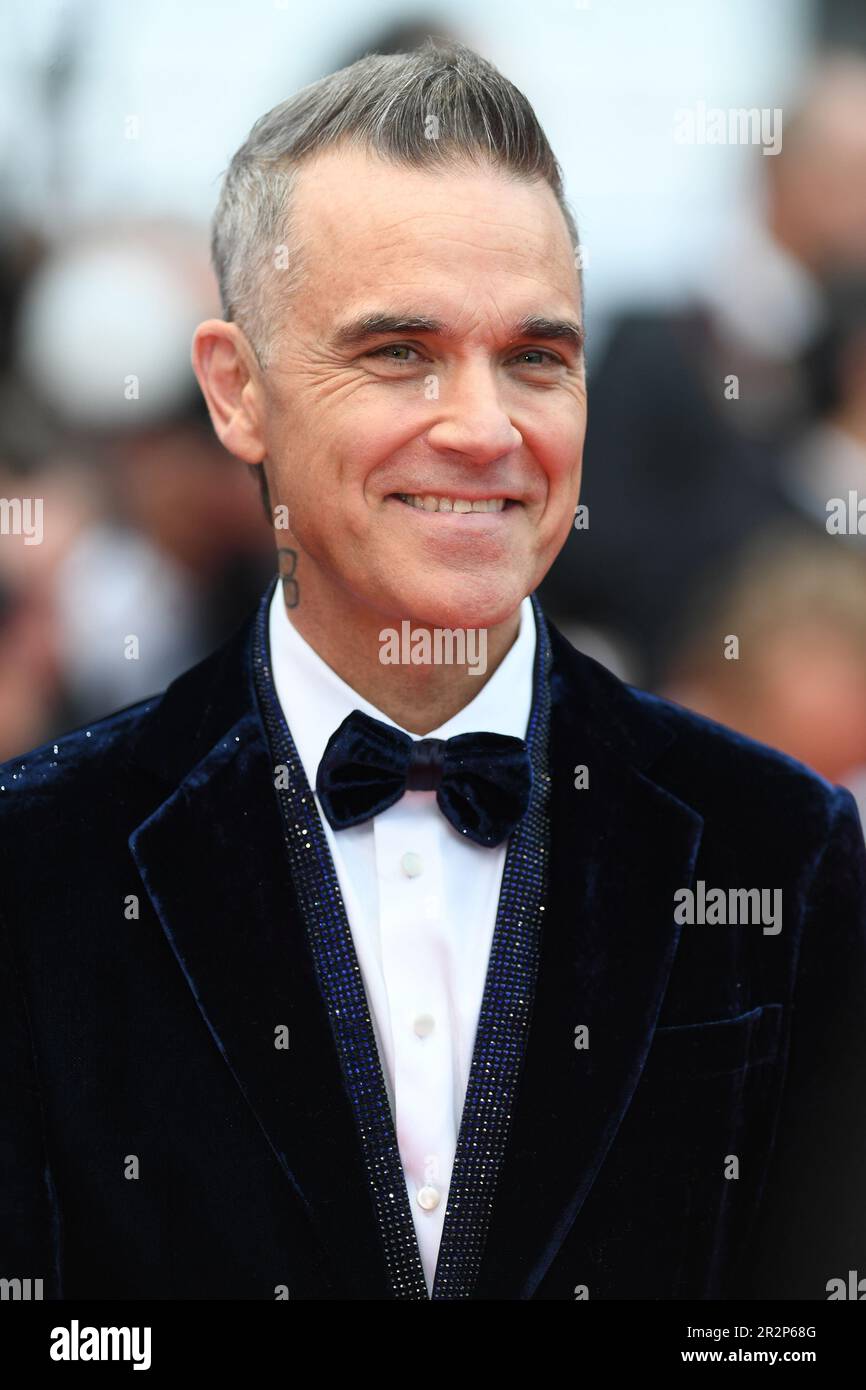 Cannes, France. 20th May, 2023. British singer Robbie Williams attends ...