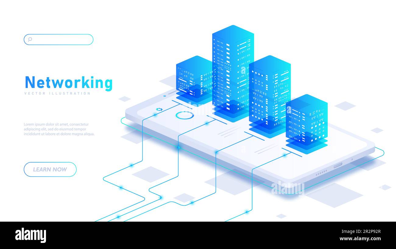 Matrix data center Stock Vector Images - Alamy