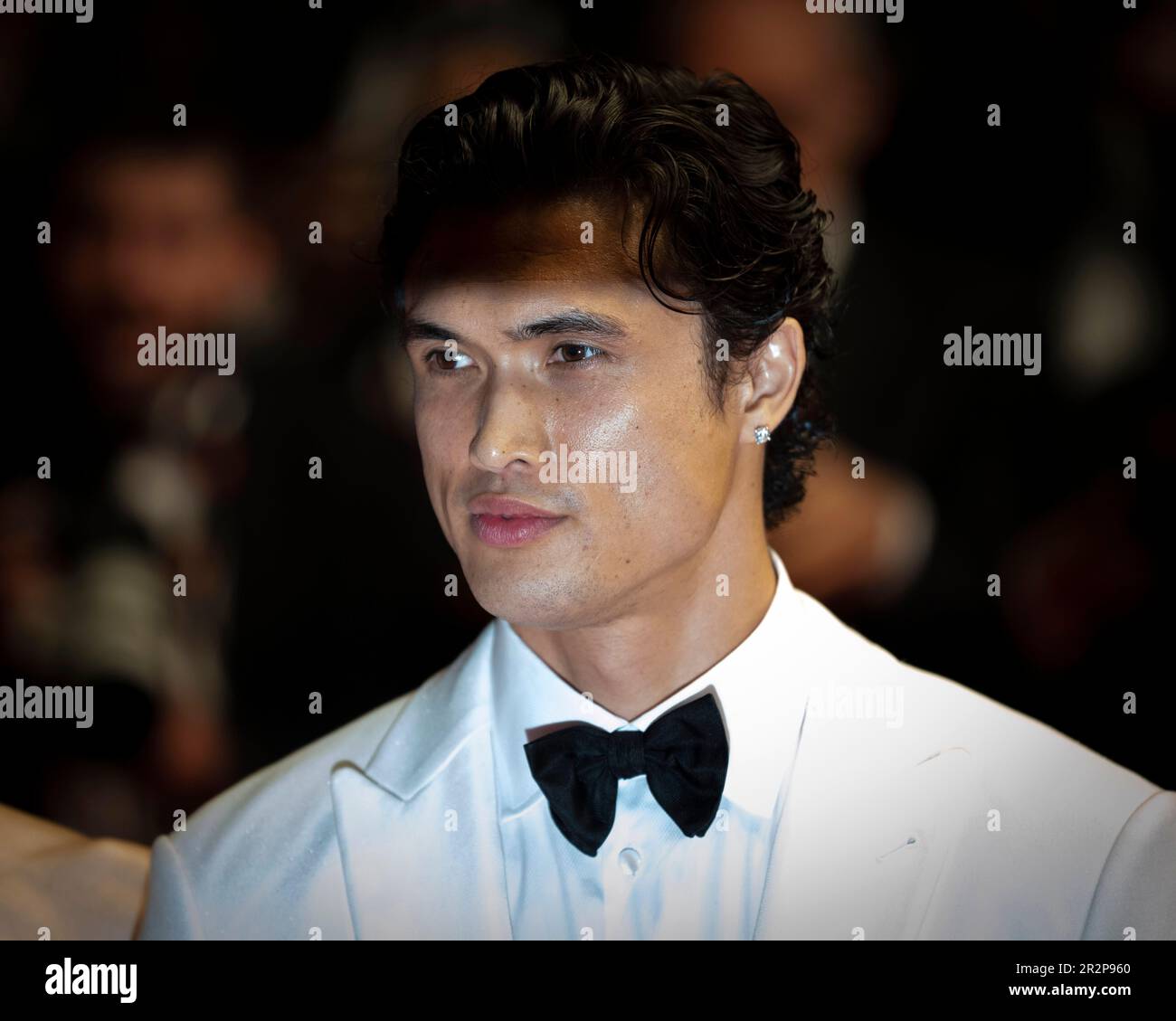 Charles Melton poses for photographers upon arrival for the premiere of ...