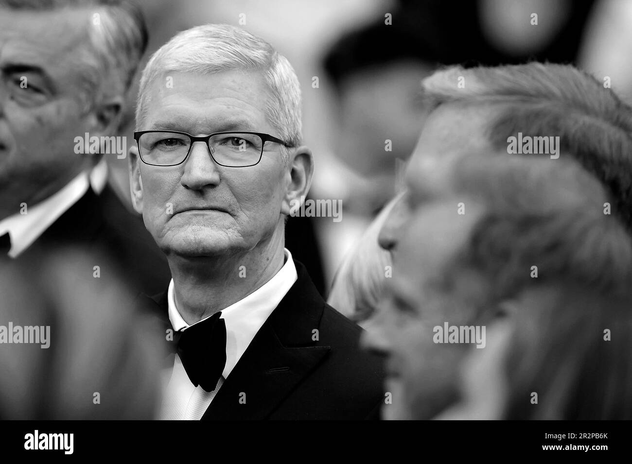 Cannes, France. 20th May, 2023. CANNES, FRANCE - MAY 20:Tim Cook ...