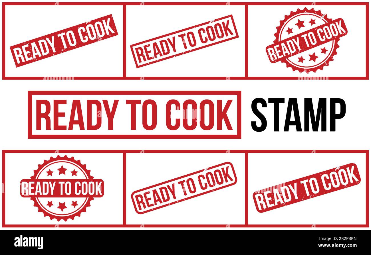 Ready set cook Stock Vector Images - Alamy