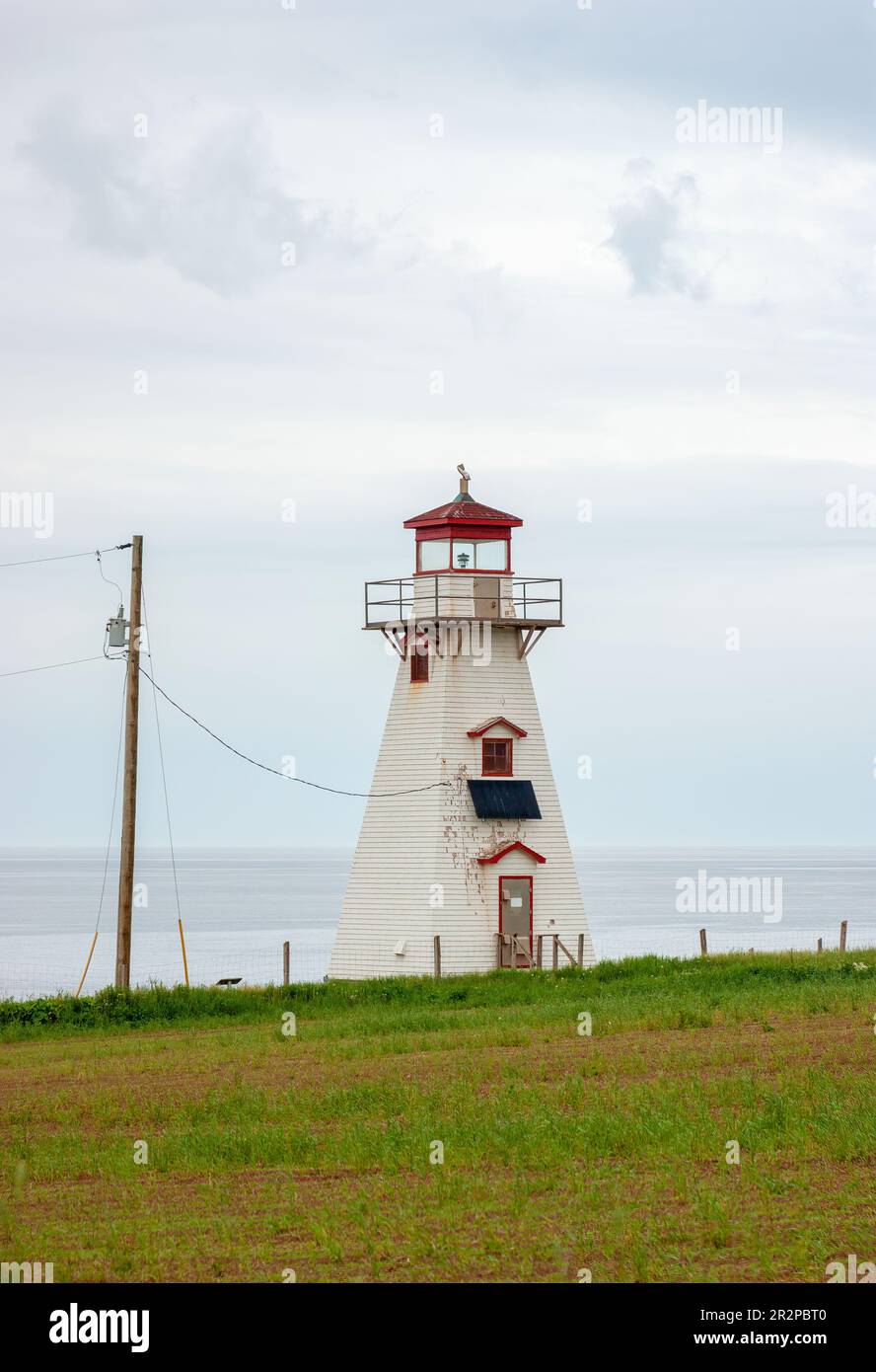 Cape Tryon Lighthouse, Prince Edward Island, Canada Stock Photo - Alamy