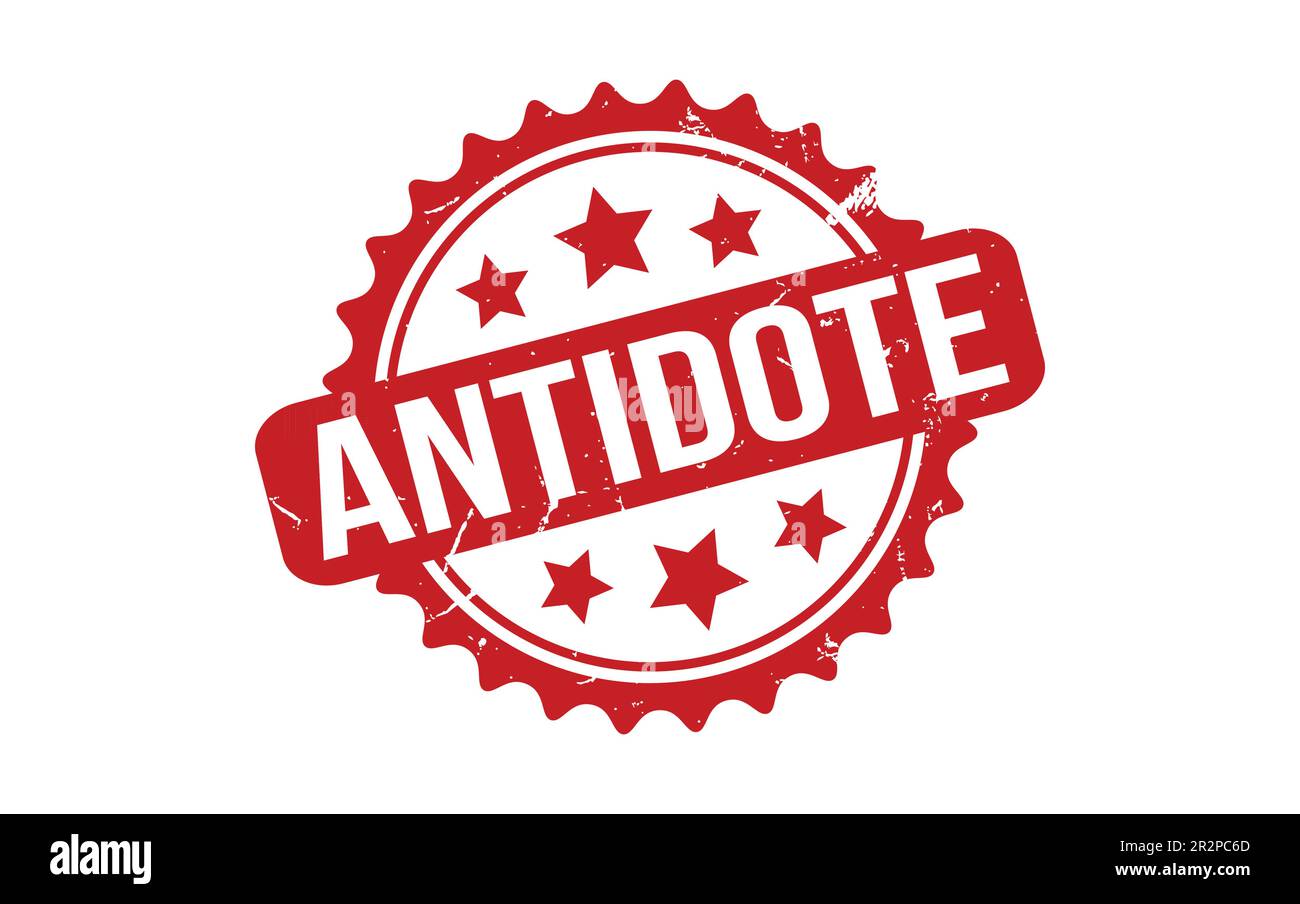 Antidote Rubber Stamp Seal Vector Stock Vector Image & Art - Alamy