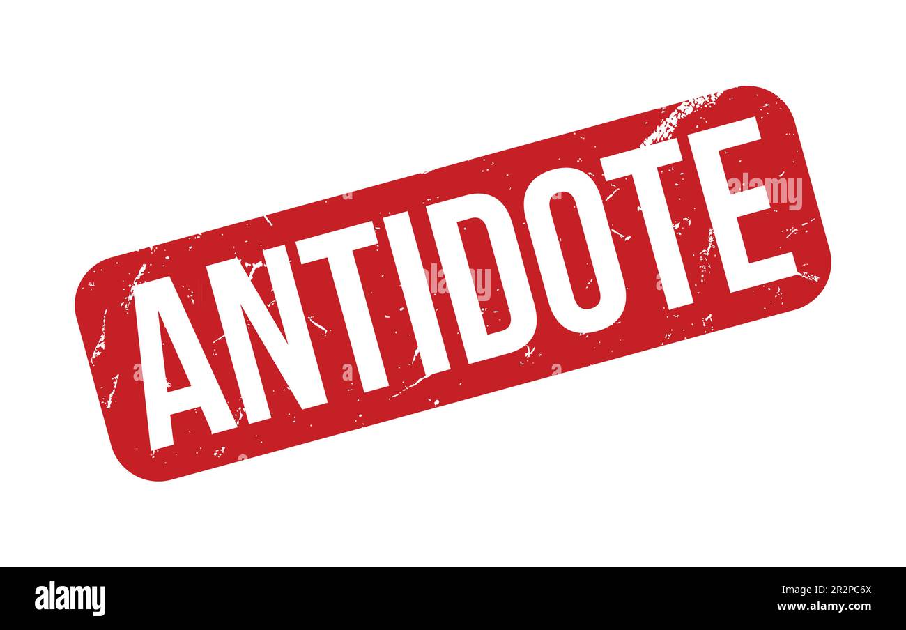 Antidote Rubber Stamp Seal Vector Stock Vector Image & Art - Alamy