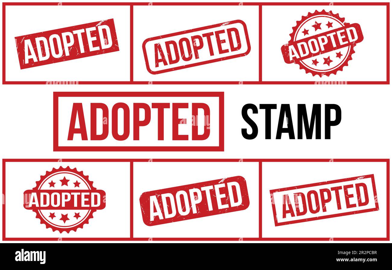 Adopted stamp hi-res stock photography and images - Alamy