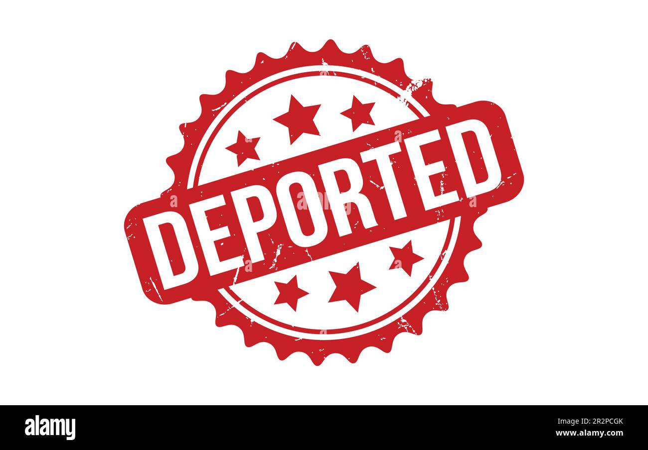 Deported Rubber Stamp Seal Vector Stock Vector Image & Art - Alamy