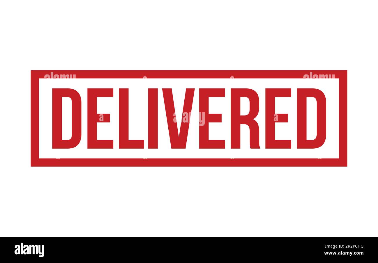 Delivered word Cut Out Stock Images & Pictures - Alamy