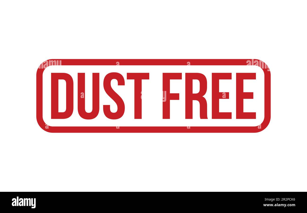 Dust Free Rubber Stamp Seal Vector Stock Vector Image & Art - Alamy