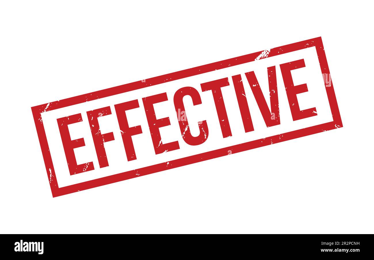 Effective rubber stamp Stock Vector Images - Alamy