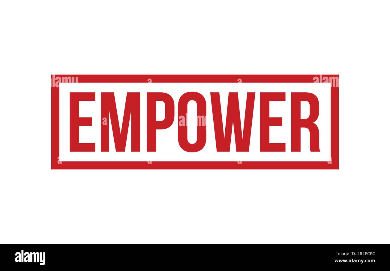 Empower Rubber Stamp Seal Vector Stock Vector Image & Art - Alamy
