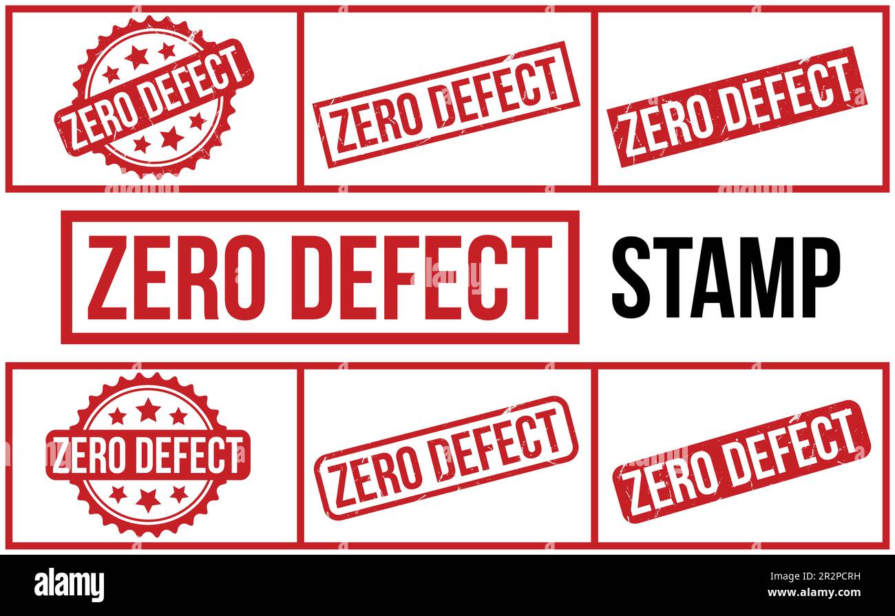 Zero defect seal hi-res stock photography and images - Alamy
