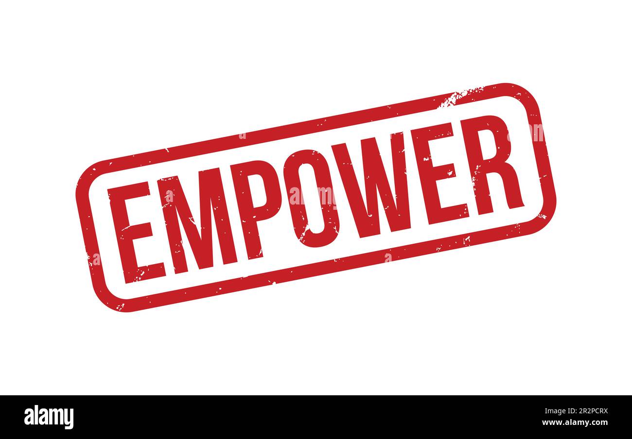 Empower Rubber Stamp Seal Vector Stock Vector Image & Art - Alamy