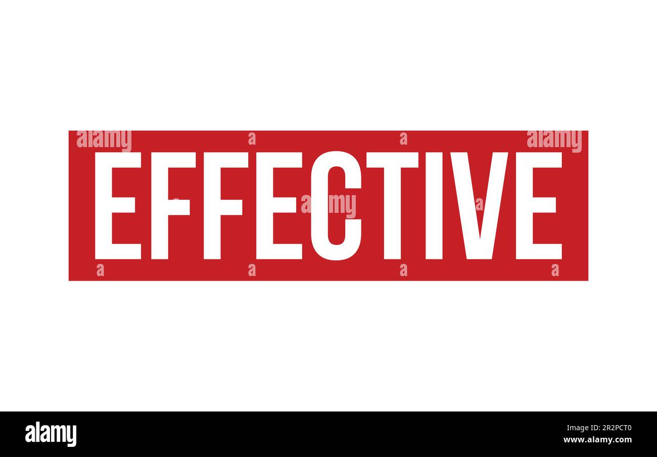 Effective rubber stamp Stock Vector Images - Alamy