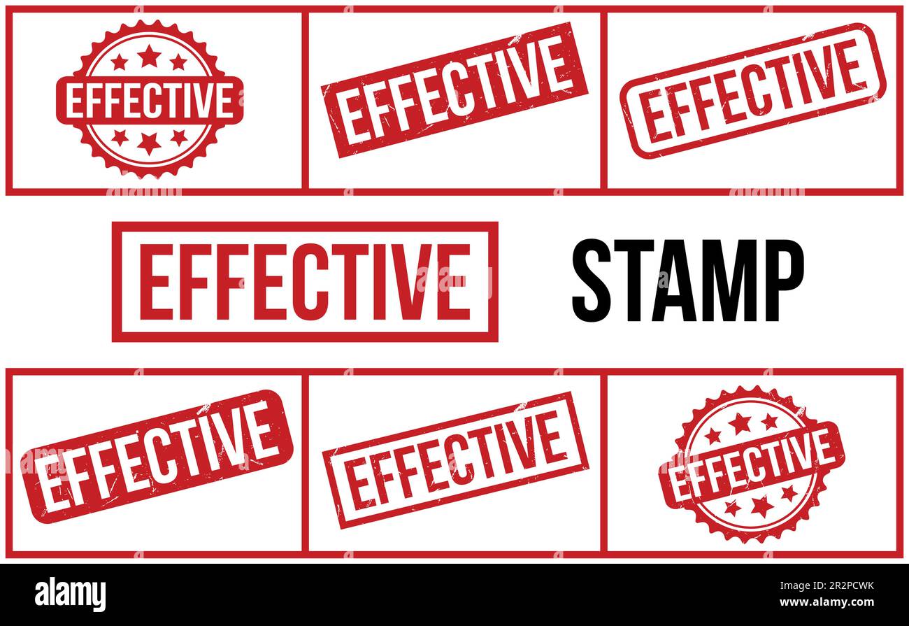 Effective Rubber Stamp set Vector Stock Vector Image & Art - Alamy