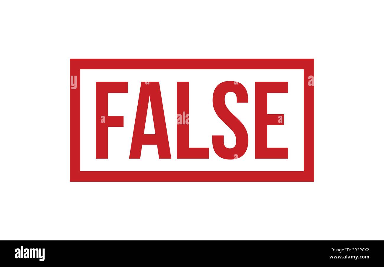 False Rubber Stamp Seal Vector Stock Vector Image & Art - Alamy